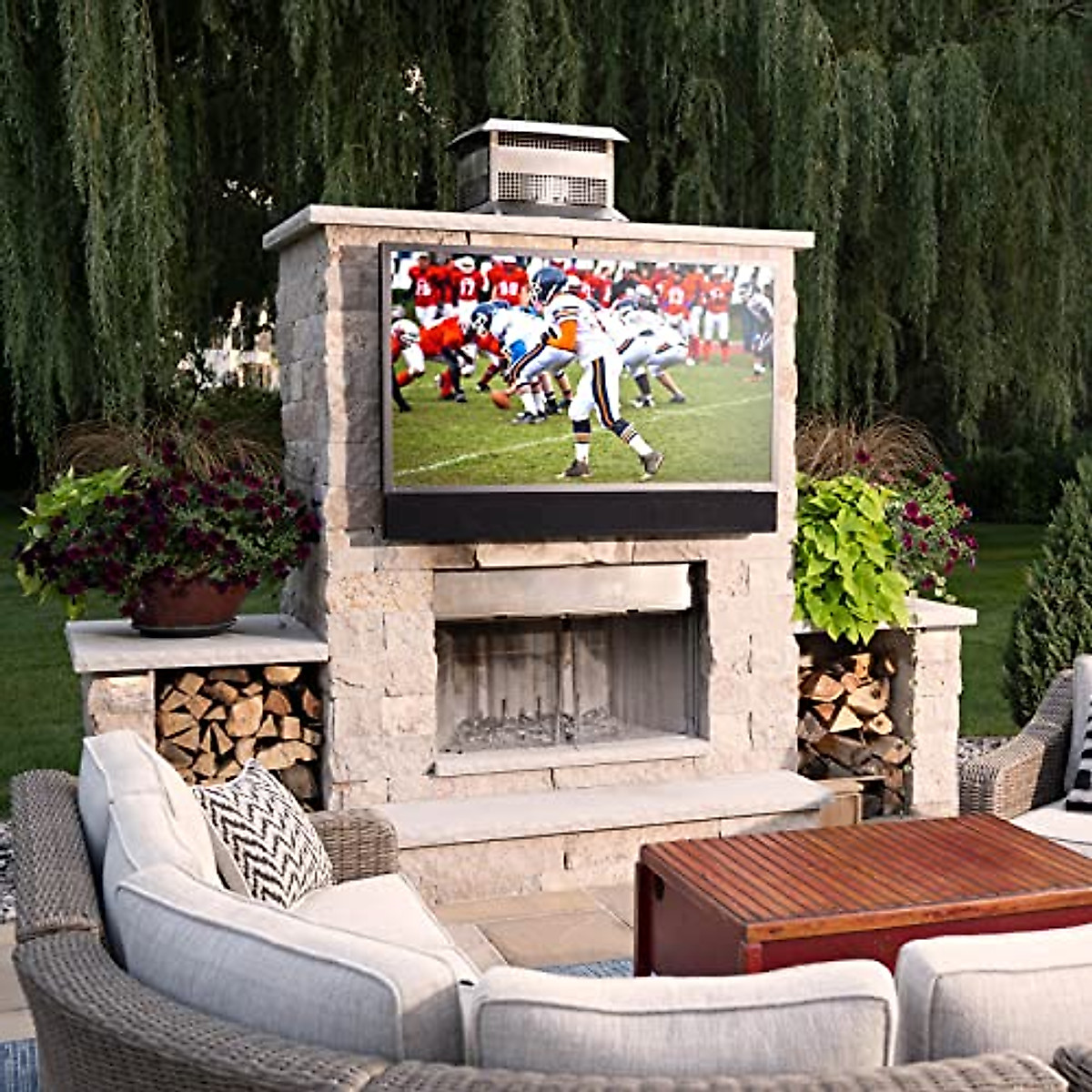 Seura Full Sun Series 85-Inch 4K UHD HDR Weatherproof LED Outdoor TV, UB4-85