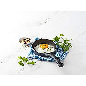 GoodCook Everyday Nonstick Aluminum 4.6" Mini Frying Pan, Black