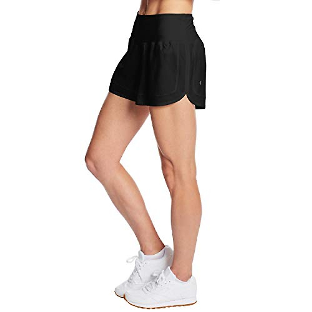 C9 Champion Women's 3.5" Knit Premium Running Shorts, Ebony, XL
