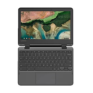 Lenovo 300e Chromebook 2nd Gen 81MB0065US 11.6" Touchscreen Convertible 2 in 1 Chromebook - HD - 1366 x 768 - Intel Celeron N4120 Quad-core (4 Core) 1.10 GHz - 8 GB RAM - 64 GB Flash Memory - Black