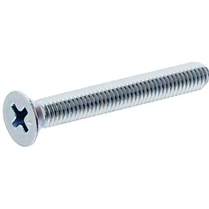 The Hillman Group 101044 6-32-Inch x 2-1/2-Inch Flat Head Phillips Machine Screw, 100-Pack,Zinc