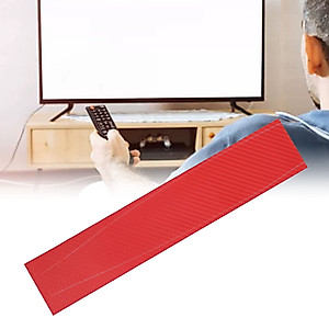 Console Middle Sticker, Easy to Clean Console Middle Skin Professional Scratch Resistance Easy to Access for Game Console Accessories (Red)