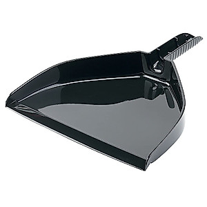 Libman Commercial 928 Dust Pan, 13" Wide, Black (Pack of 12)