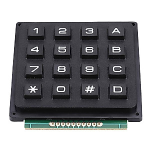 awstroe 4x4 Matrix PC Keypad Keyboard Module External Keypad Module for Microcontroller