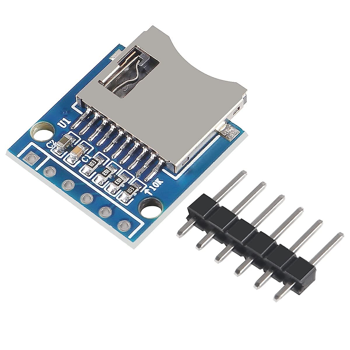 UMLIFE Micro SD SDHC TF Card Adapter Reader Module with SPI Interface Level Conversion Chip Compatible with Arduino Raspberry PI 10pcs