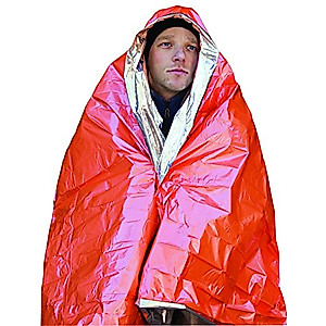 S.O.L. Survive Outdoors Longer Emergency Blanket, Model Number: BMC0140-1222