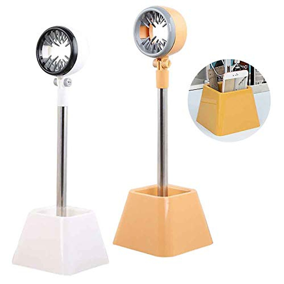 Bibabala Hands Free Hair Dryer Stand,180 Degrees Rotation Lazy Hair Dryer Holder with Non Slip Base, Suitable for Bathroom, Vanity, Makeup Room Countertop(Creamy White)