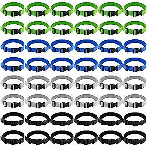 48PCS Laundry Strap with Buckle Laundry Loops Buckle Wash Care Utility Strap Replacement Household Cleaning Loop Accessories Tools