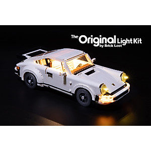 Brick Loot Deluxe LED Lighting Light Kit for Your LEGO Porsche 911 Set 10295 - (Note: Model is NOT Included)