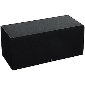 Monoprice 11948 Premium Home Theater Center Channel Speaker, Black