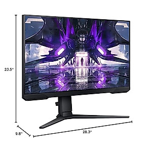SAMSUNG 32" Odyssey G32A FHD 1ms 165Hz Gaming Monitor with Eye Saver Mode, Free-Sync Premium, Height Adjustable Screen for Gamer Comfort, VESA Mount Capability (LS32AG320NNXZA)