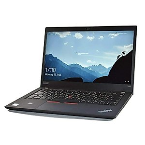 Lenovo ThinkPad T490 Laptop, 14 FHD (1920x1080), 8th Gen Intel Core i7-8665U, 16GB RAM, 512GB SSD, Windows 10 Pro (Renewed)