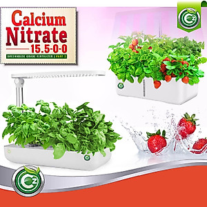 Calcium Nitrate 15.5-0-0 Fertilizer - Made in USA - 5LB Greenhouse Grade Plant Food for Hydroponics, Plants & Gardens – Fruit, Vegetables. Blossom End Rot Tomatoes
