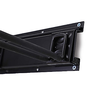 Netwal Tool Storage Rack Wall Mount Ball Storage Basket ＆6 Pcs hooks，Garage Organization，Heavy Duty Steel Hanger，for Gardening Tools，Dog Toy's Storage