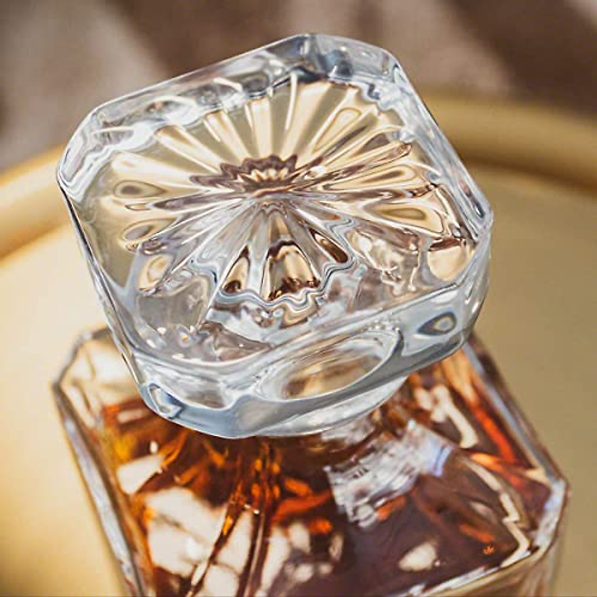 Whiskey Glasses with Personalized Leather Wrap, Set of 4 (Custom Product)