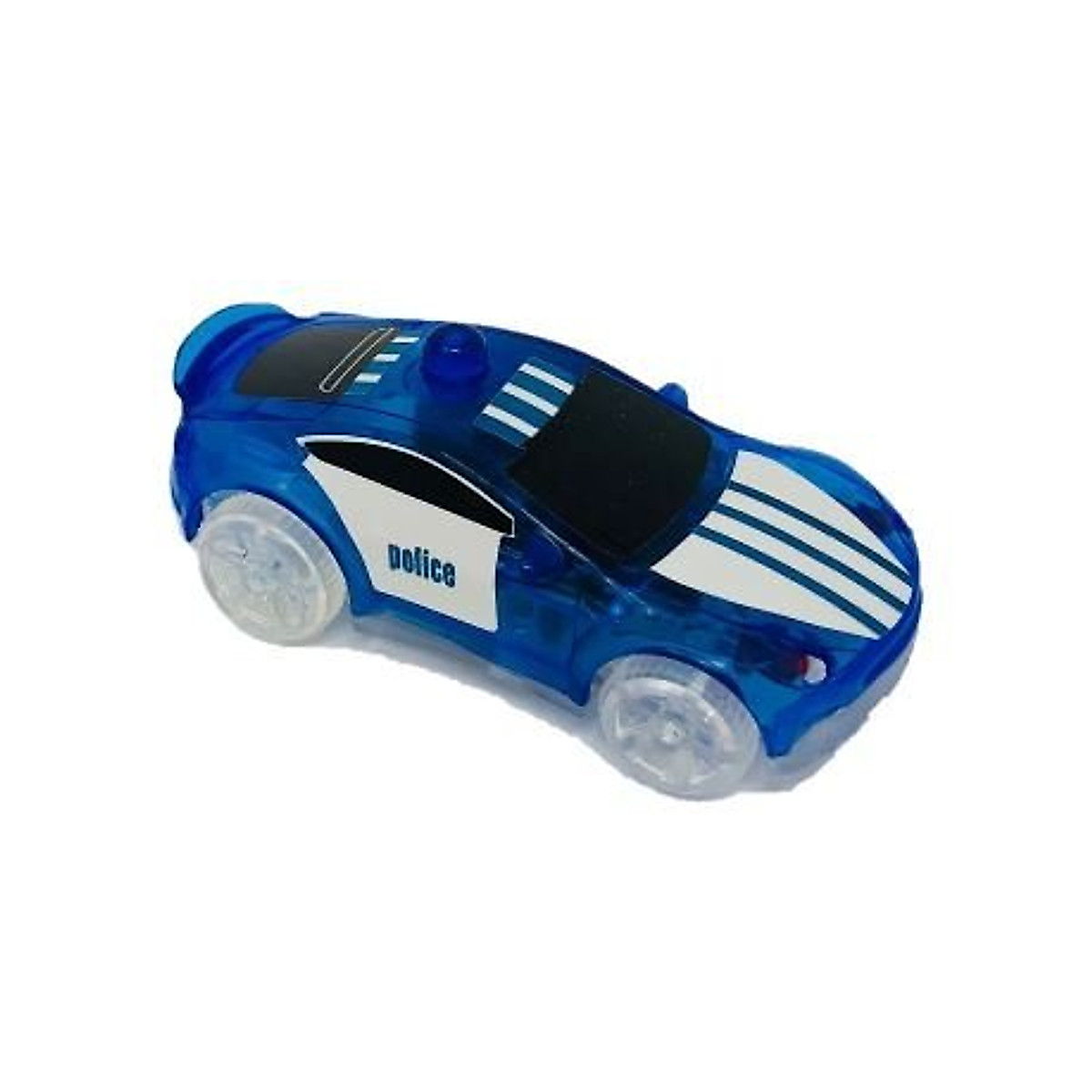 Mindscope Twister Tracks Micro Neon Glow in The Dark 11 feet Flexible Assembly Track Emergency Series Rechargeable car