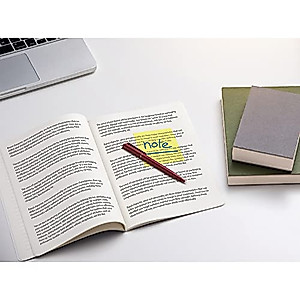 Office Depot® Brand Translucent Sticky Notes, With Storage Tray, 3" x 3", Clear, 50 Notes Per Pad, Pack Of 12 Pads