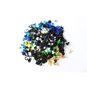 Automotive Clips Retainer Clips Fastener Car Door Panel Fastener Plastic Clips for Cars 500Pcs Sets