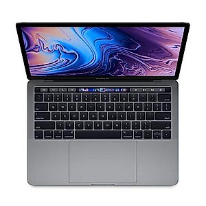 2019 Apple MacBook Pro with 1.7GHz Intel Core i7 (13-inch, 8GB RAM 128GB SSD Storage) (QWERTY English) Space Gray (Renewed)