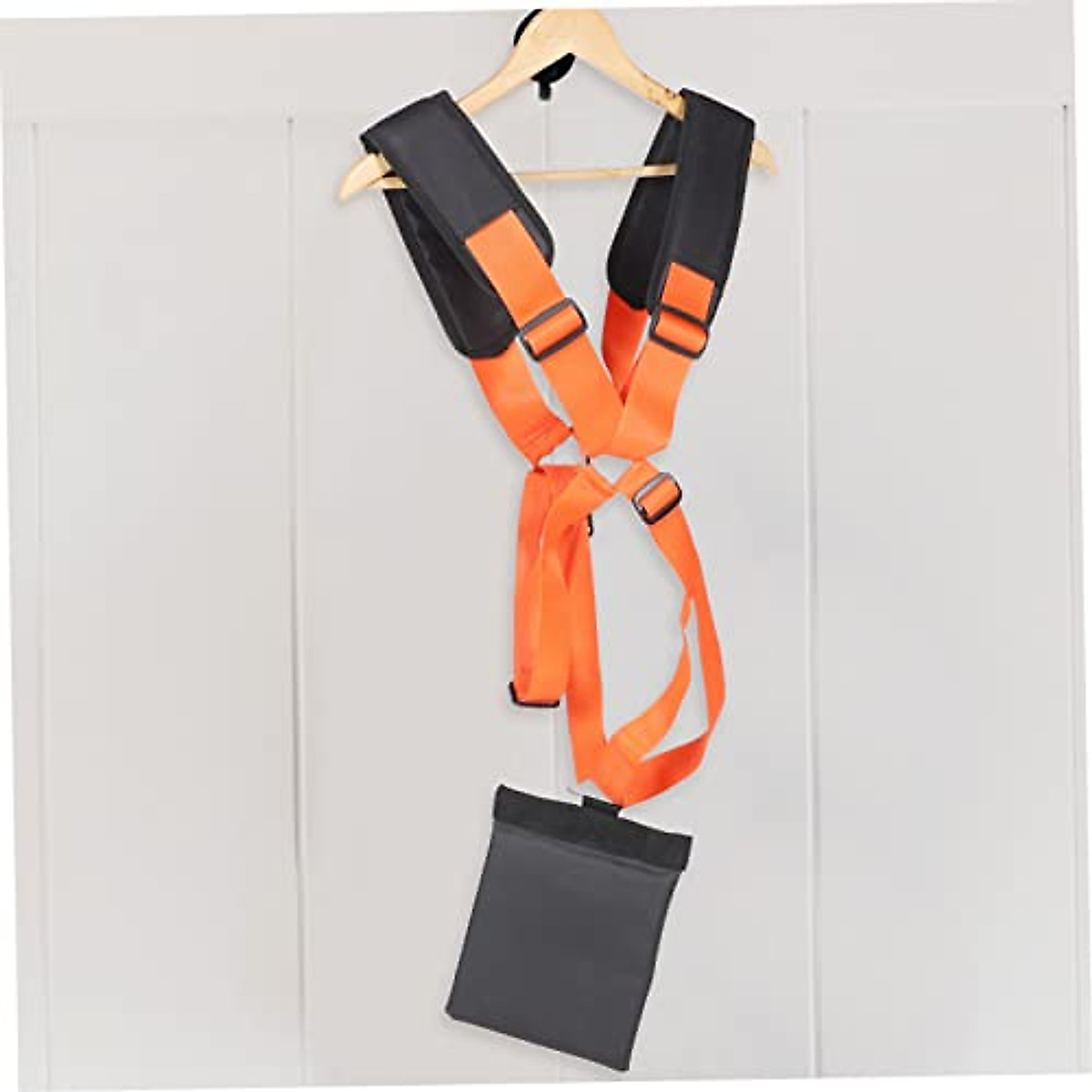 HANABASS 5pcs Nylon Shoulder Adjustable Cutter Double Grass Trimmer Trimmers Harness for Brushcutters Wacker Parts Garden Lawn Strap Padded Blower Mower Adjuestable Carrying Eater