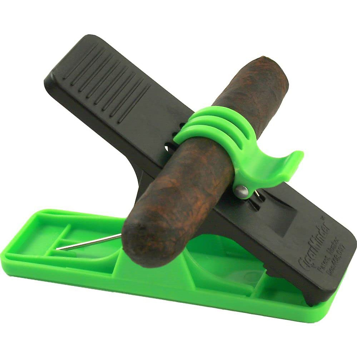 Cigar Minder Clip - All Purpose Cigar Holder (Green)