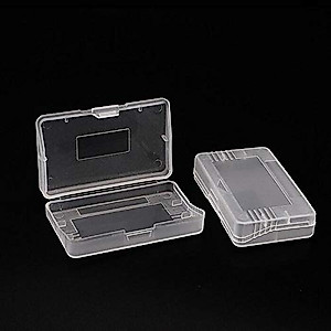 24 Pcs Gameboy Game Cartridge Cases for GBA SP GBM Plastic Dust Protection Covers