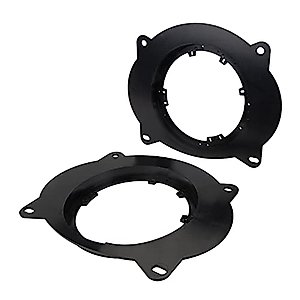 Scosche Select 2002 to 2020 Lexus & Toyota Vehicles 6.5” - 6.75” Speaker Adapters (1 Pair) SAT69,black