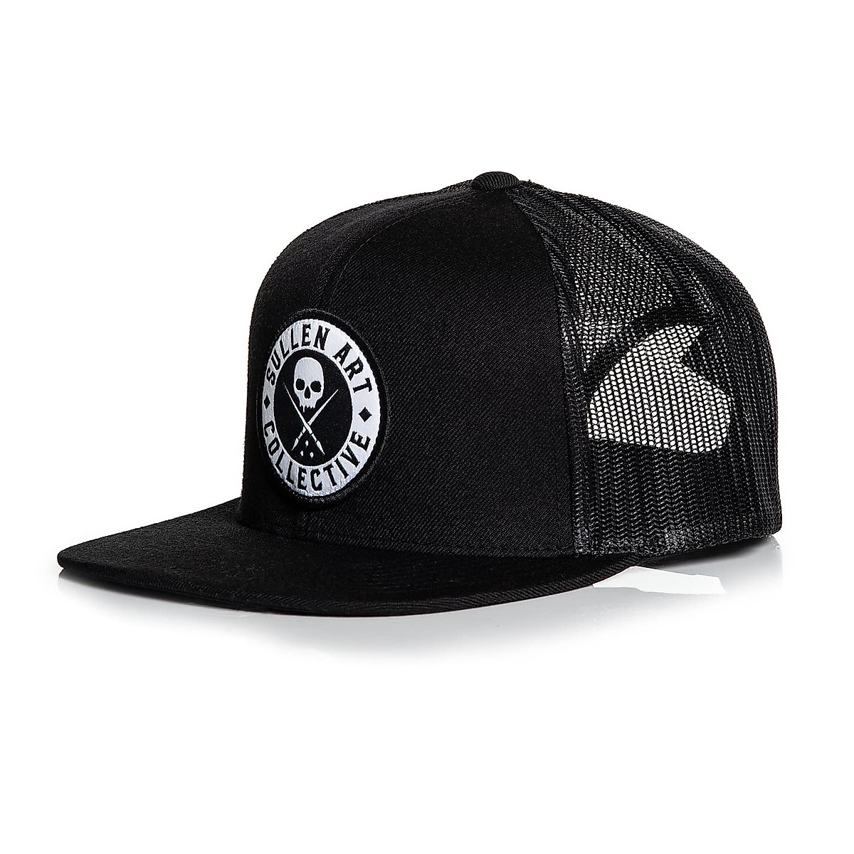Sullen Badge of Honor BOH Mesh Back Snapback Tattoo Lifestyle Hat - Black