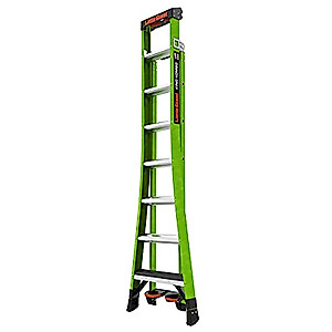 Little Giant Ladder Systems 13908-071 King Kombo 3-in-1 Ladder, 8 Ft, Green