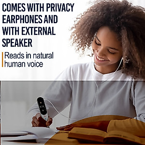 Rocket Pen Reader Advanced Personal Reading Tutor Scanning Pen (Scans Both Print and Onscreen)