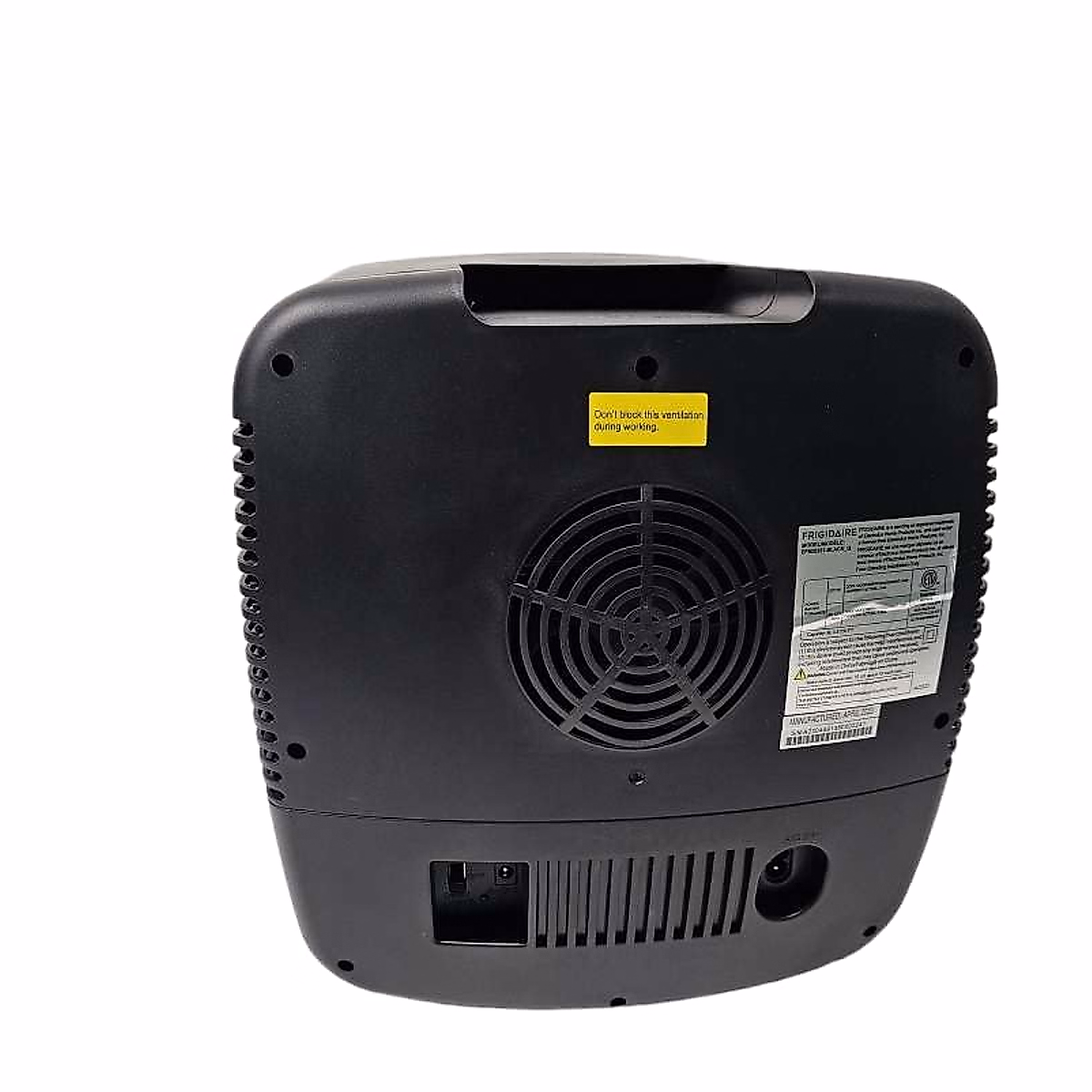 Frigidaire Retro Mini Beverage/Skincare Cooler Holds 12 cans or 9 liters Black EFMIS351-BK (Renewed)