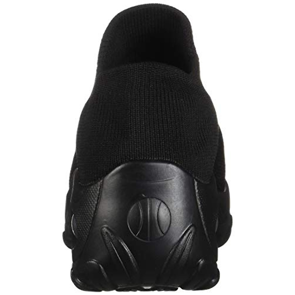 Women's Walking Shoes Sock Sneakers - Mesh Slip On Air Cushion Lady Girls Modern Jazz Dance Easy Shoes Platform Loafers Pure Black,8