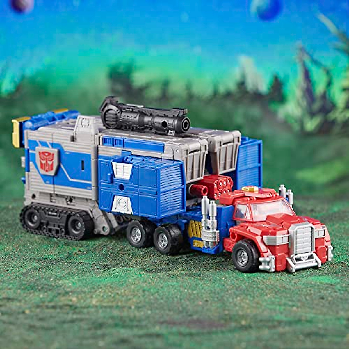 Transformers Toys Legacy Evolution Commander Armada Universe Optimus Prime Toy, 7.5-inch, Action Figure for Boys and Girls Ages 8 and Up