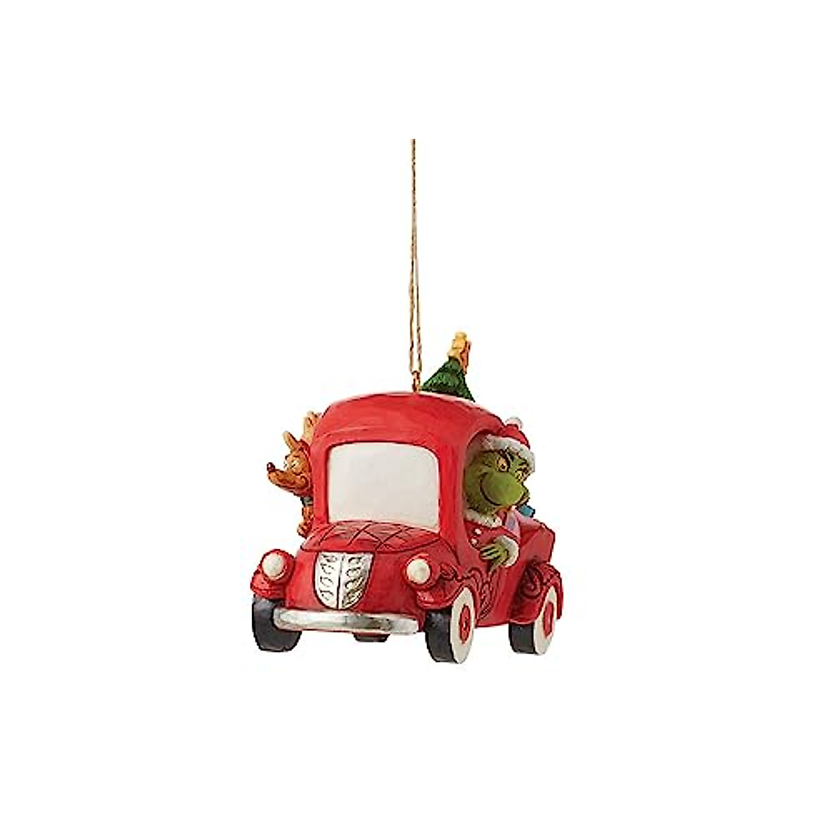 Enesco Jim Shore Dr. Seuss Grinch in Red Truck Ornament