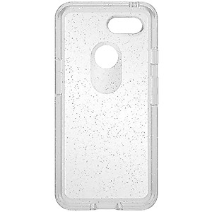 OtterBox Symmetry Clear Series Case for Google Pixel 3 XL - Non-Retail Packaging - Stardust (Silver Flake/Clear)