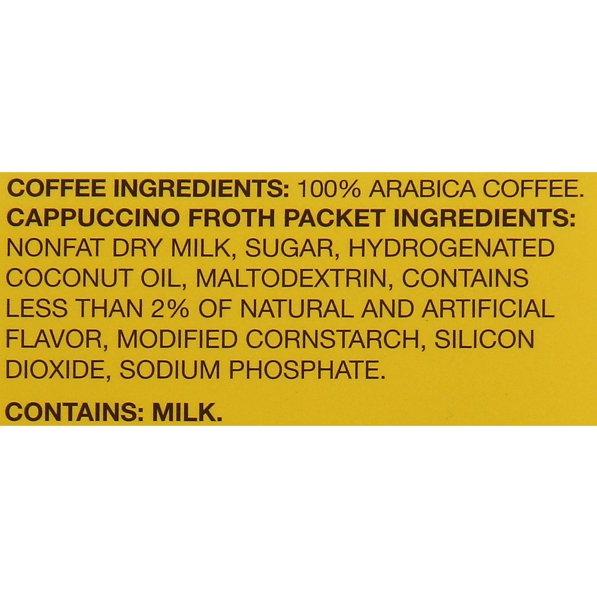 Gevalia Kaffe, 2-Step K-Cup & Froth Packets, (Cappuccino Espresso), 6 Count (Pack of 3)