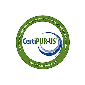 Dawn College Dorm Mattress Topper | Twin XL Egg Crate Foam | Supportive, Quality Sleep, Hypoallergenic, Cooling | Made in USA | CertiPUR