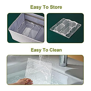 Breast Milk Storage Tower Freezer Storage Organizer, Clear Acrylic Feed Baby Breastmilk Storage Bags Containers for Fridge, Reusable Breastfeeding Accessories, Holds Up to 56 Oz Milkies