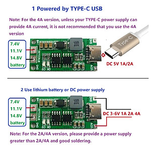 Walfront DDTCCRUB Li ion Battery Charger Module 3S4A Boost Charging Board Liion Battery Charger Module Electronic Component