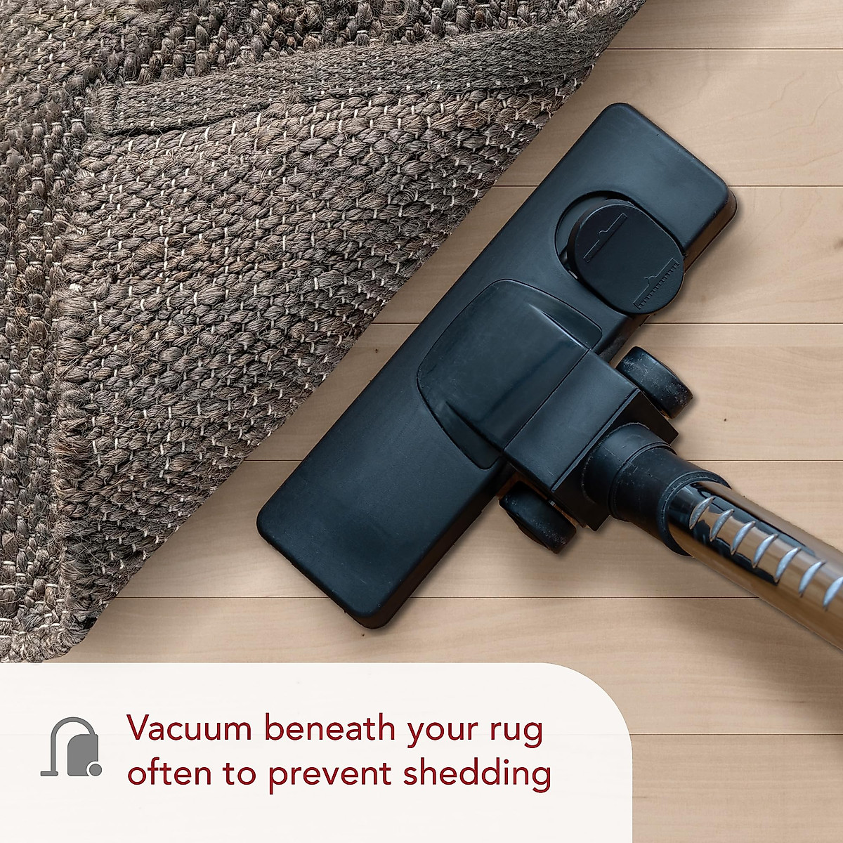 nuLOOM Pandora Diamond Jute Area Rug - 8x10, Global Inspired Black/Ivory Neutral Rug for Dining, Living, Kitchen