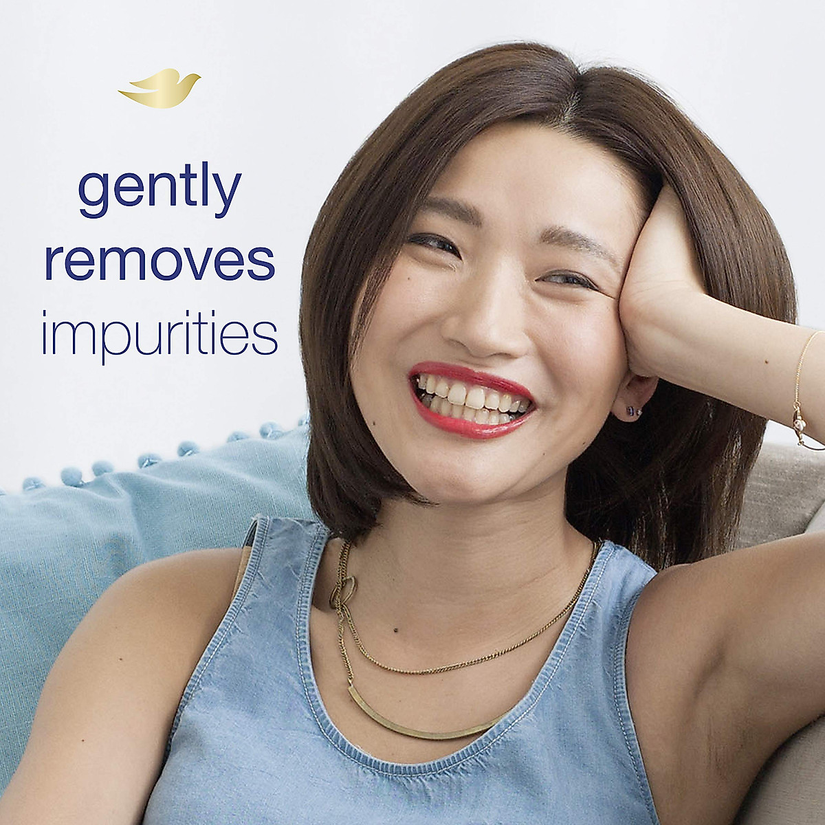 Dove Care & Protect Shampoo for Dry Hair Purify & Hydrate Hair for Dryness Protection 12 oz