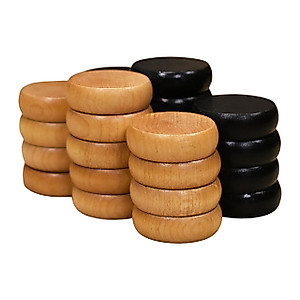 The Crokinole Canada Board (No Branding, with Checkerboard) - Tournament Style Crokinole Board Game Set (Meets NCA Standards)