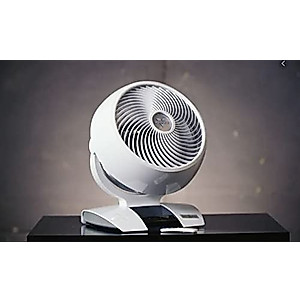Vornado 6303DC Energy Smart Medium Air Circulator Fan with Variable Speed Control, White