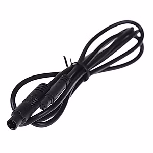 PriaRi 1m Reversing Camera Extension Cord 4 Core Car Rear View Image Four Hole Lengthening Line Recorder 4P Cable
