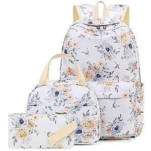 CAMTOP Backpack for girls backpack with lunch box set kids backpack for School Bookbag