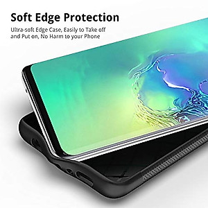 UNBREAKcable Case for Samsung Galaxy S10 – Soft Frosted TPU Ultra-Slim Stylish Protective Cover for 6.1-inch Samsung Galaxy S10 [Drop Protection, Non-Slip] – Black