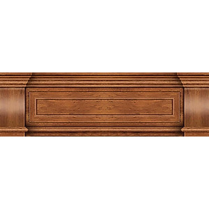 Duluth Forge Dual Fuel Ventless Gas Fireplace System with Mantle, Thermostat Control, 1 Fire Logs, Use with Natural Gas or Liquid Propane, 26000 BTU, Heats up to 1400 Sq. Ft., Toasted Almond Finish