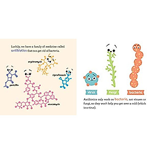 Baby Medical School: Bacteria and Antibiotics: A Human Body Science Book for Kids (Science Gifts for Kids, Nurse Gifts, Doctor Gifts, Back to School Gifts and Supplies for Kids) (Baby University)
