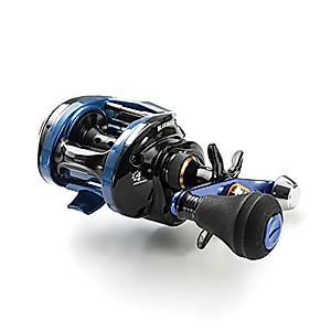AbuGarcia BLUEMAX Ship 3 Right Hand Boat Fishing Power Handle Biaxle Reel Bait Reel