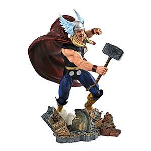 Diamond Select Toys Marvel Gallery Thor PVC Statue, Multicolor, 9 inches
